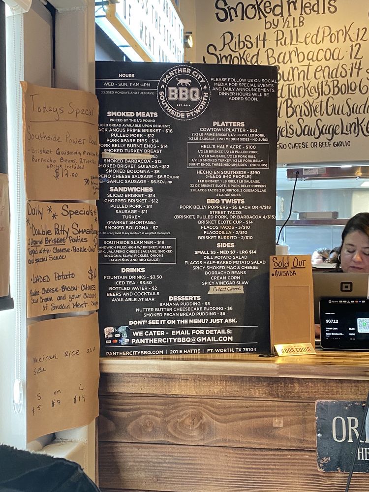 Panther City BBQ Menu Updated For 2025 panther-city-bbq-menu-updated-for-2025